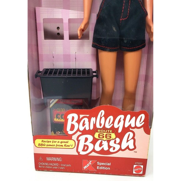 Mattel | Toys | Vintage Nrfb 200 Barbeque Bash Barbie Route 66 Mattel ...